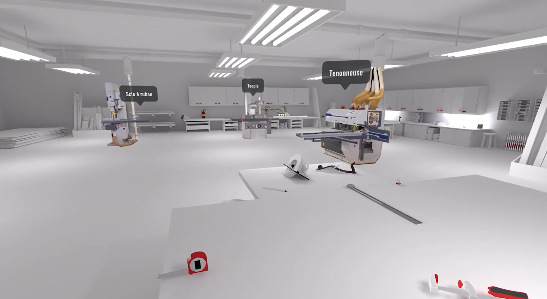 Woodworking Machines VR