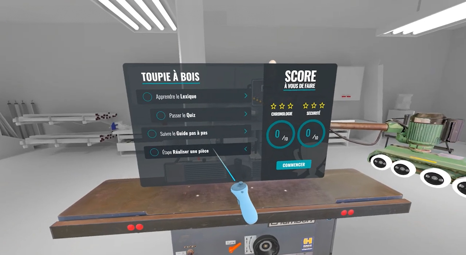 Woodworking Machines VR